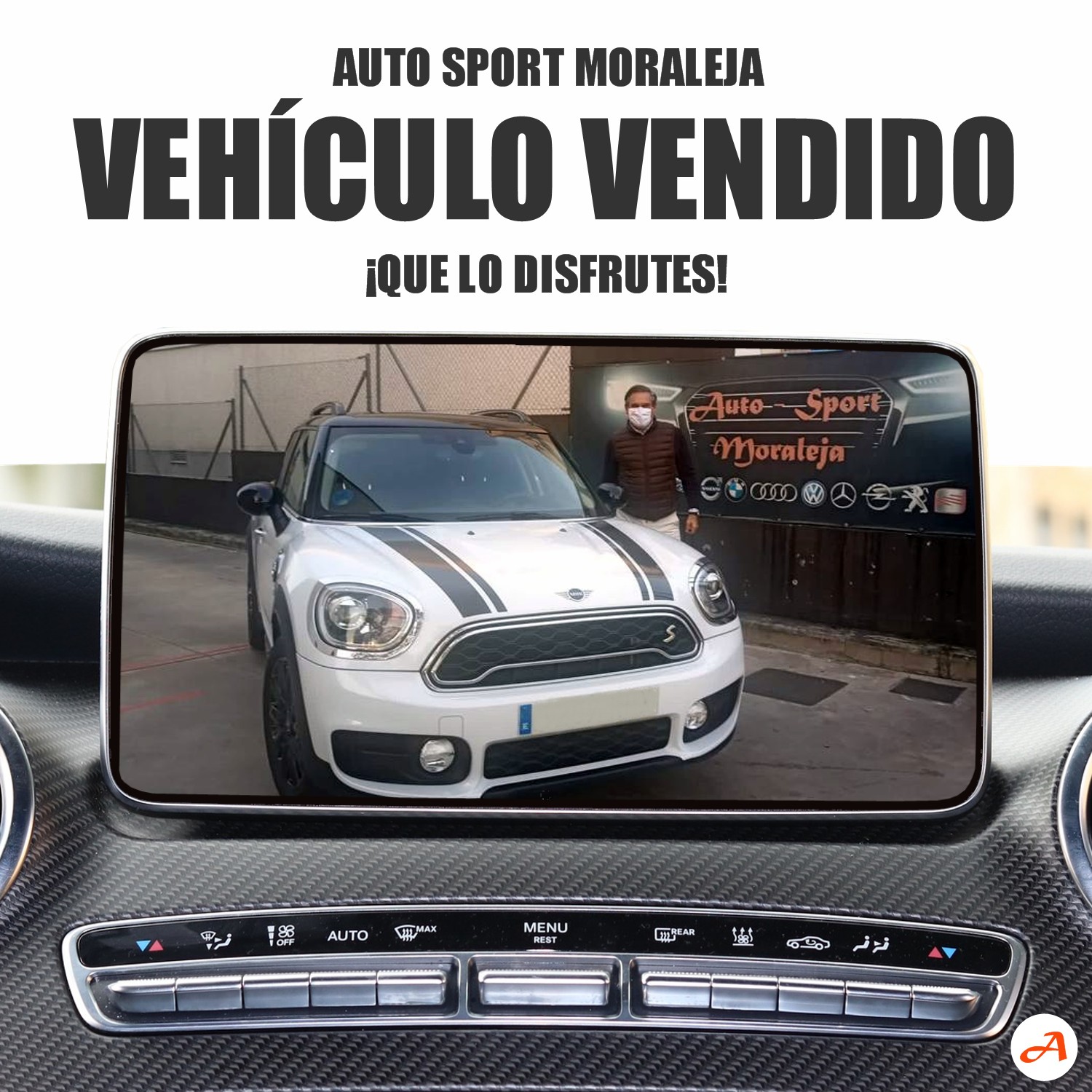 Álex, encantado con su Mini Countryman - Auto Sport Moraleja